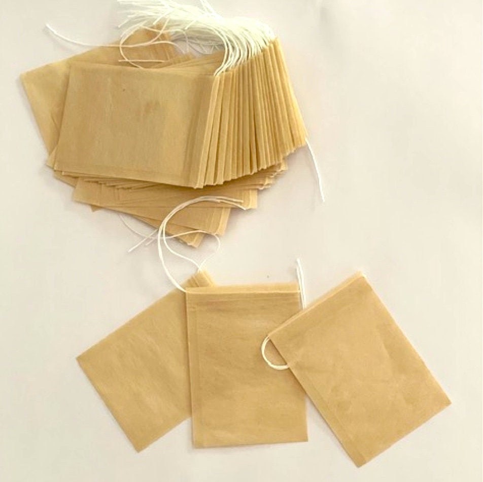Fillable Tea Bags |empty Tea Filters for Loose Leaf | 15 Bags | Empty ...