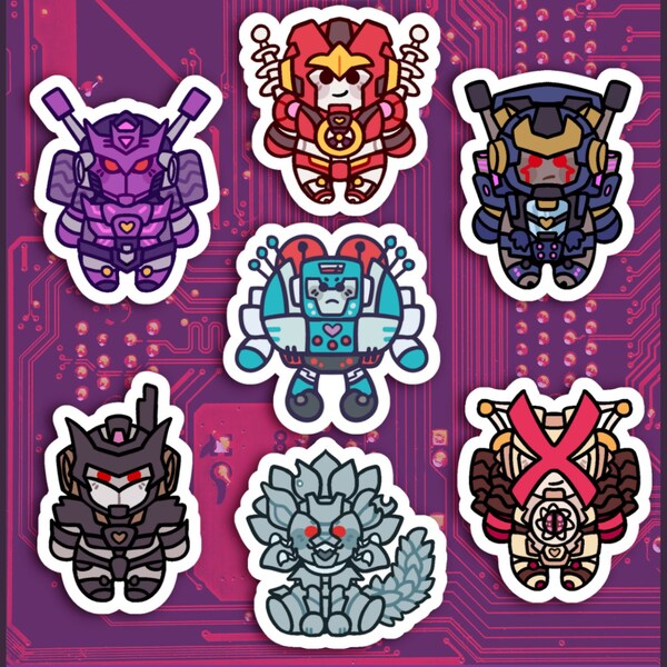 Transformers Sticker - Etsy