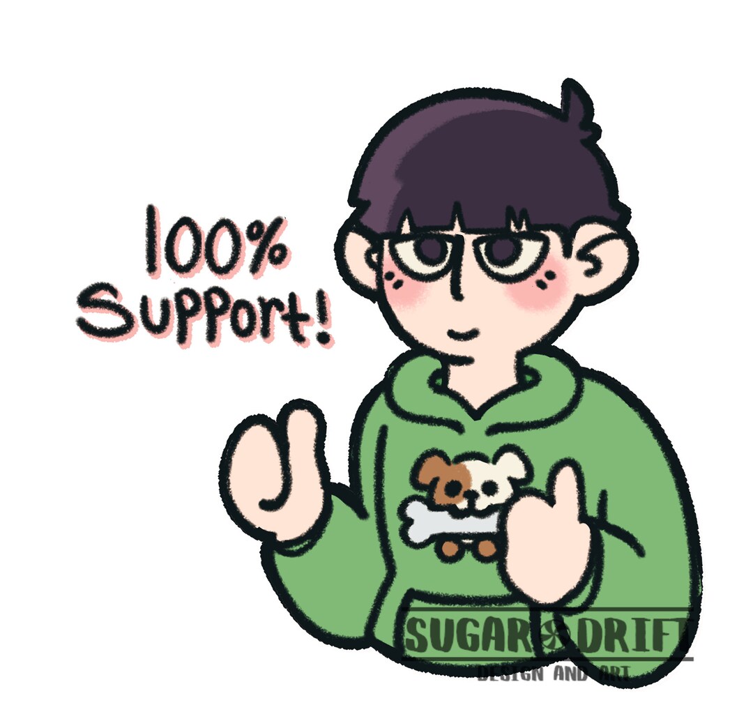 NON-VINYL -mob Sticker - Etsy