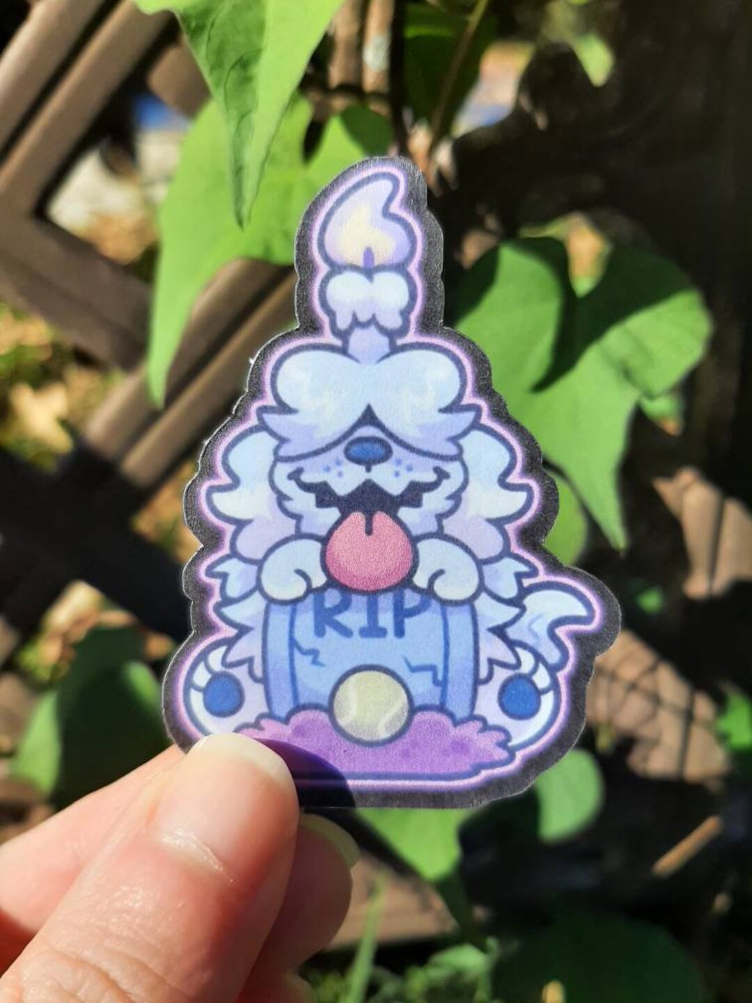 VINYL Greavard Pokemon Sticker - Etsy