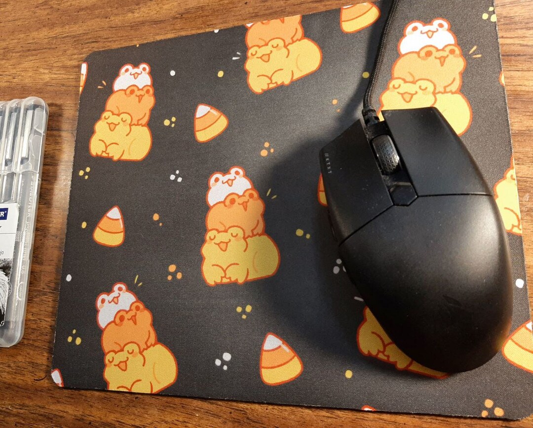 Candy Corn Frog Mouse Pad - Etsy