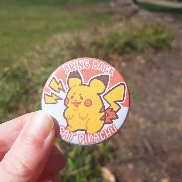 Pikachu Pin - Etsy