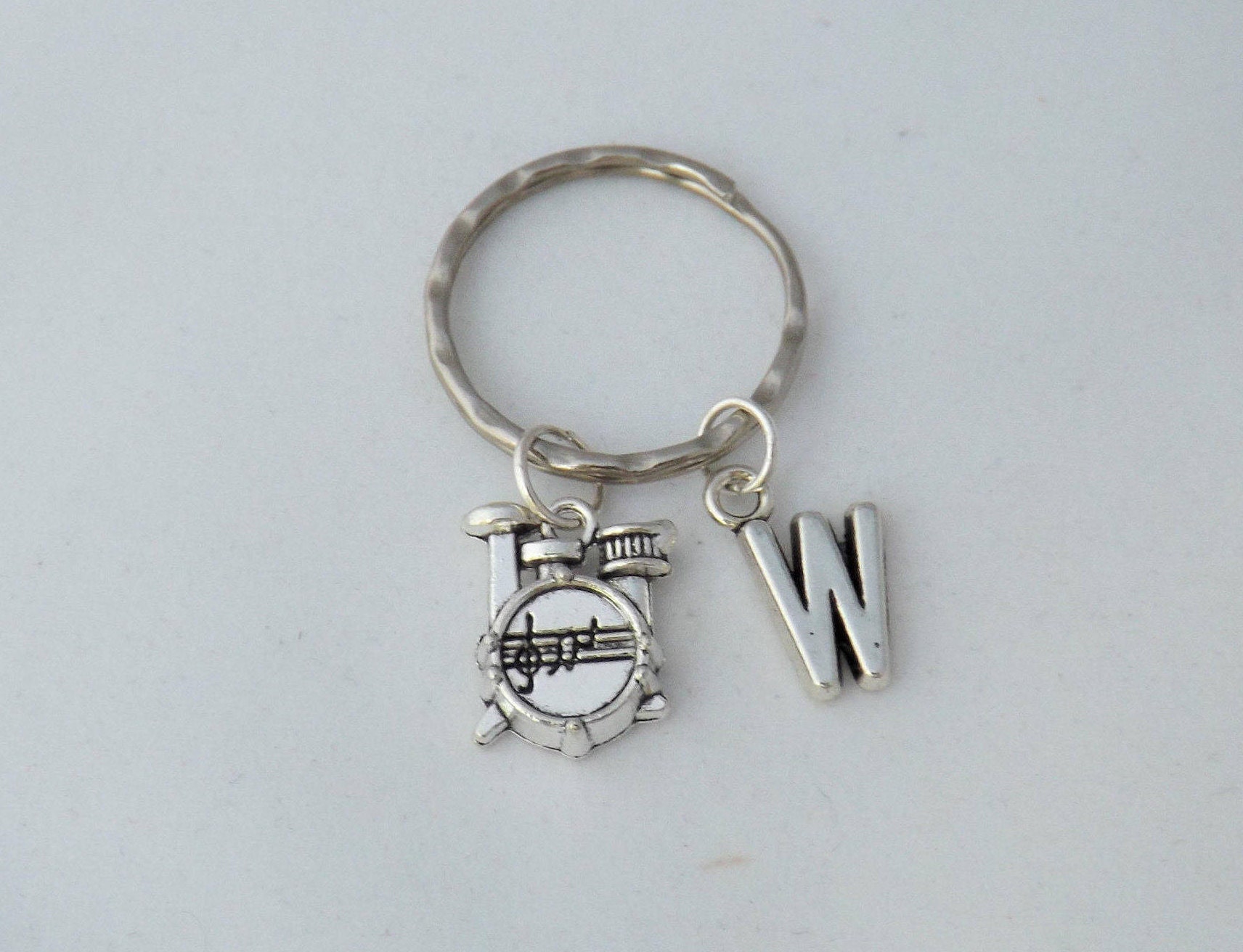 Drum Set Musical Instrument Keyring Music Lover Gift Music | Etsy