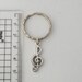 Treble Clef Music Keyring, Music Note Keyring, Music Lover Keyring ...