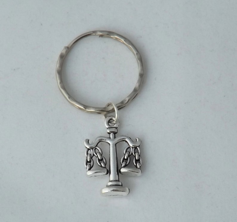 Scales of Justice Keyring Legal Keyring Gift Solicitor - Etsy UK