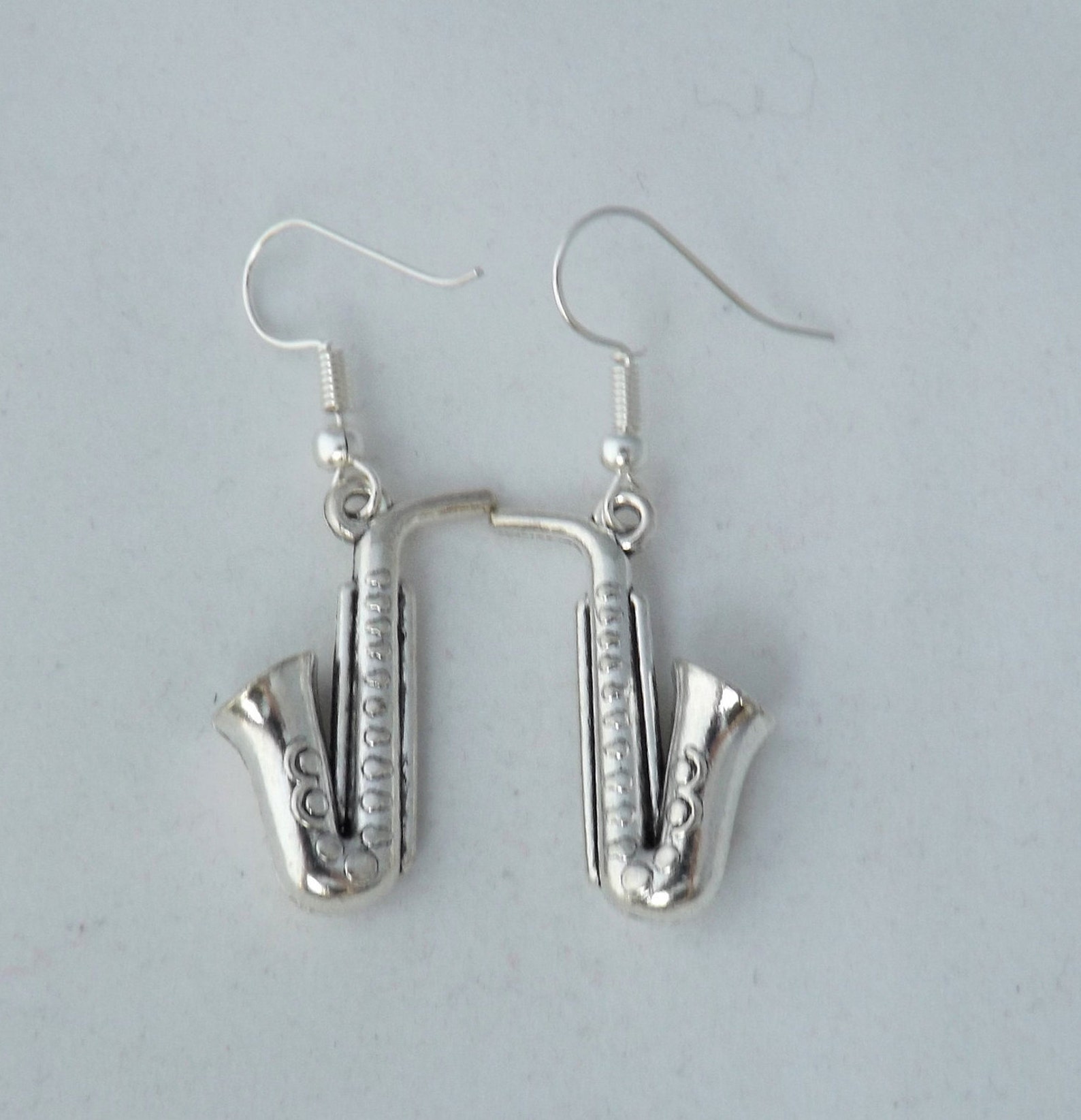 Saxophone Earrings Musical Instrument Earrings Gift for Her | Etsy