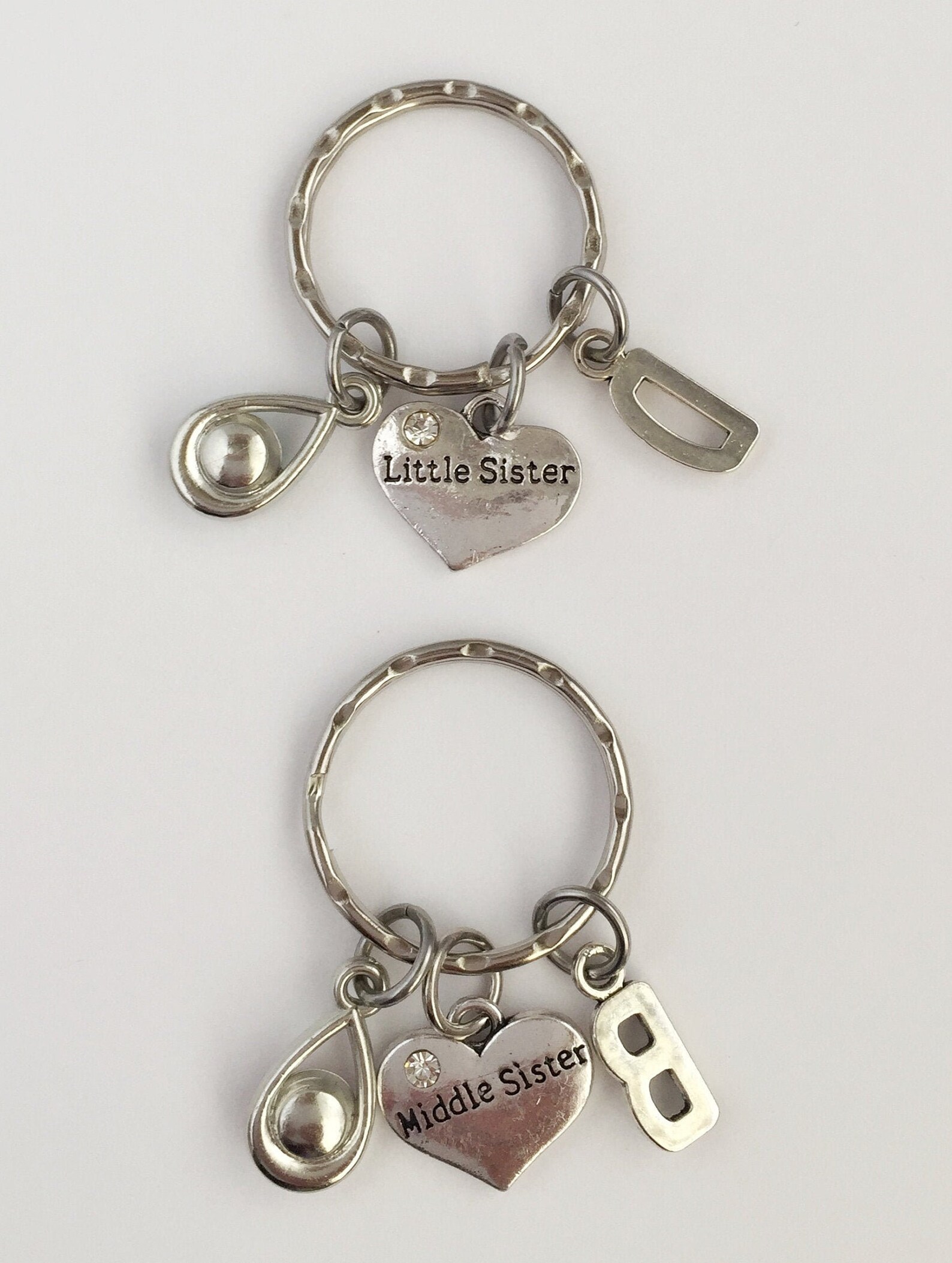 Sister Keyring Gift, Big Sister Keyring, Middle Sister Keyring, Little ...