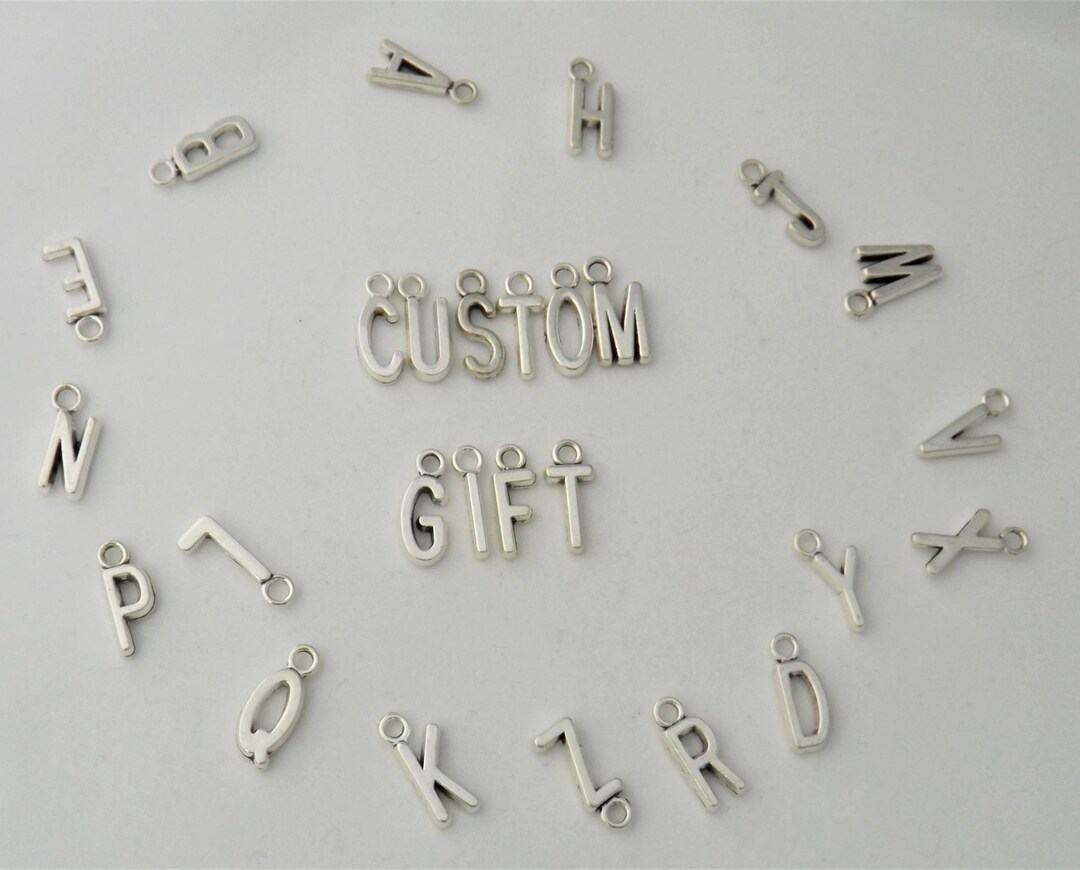 A-Z Alphabet Initial Characters for Use on 3egiftsbykaren Purchases ...