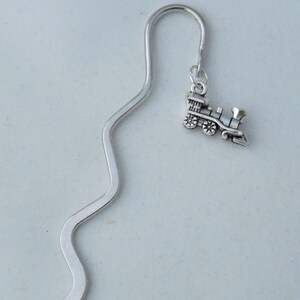 Steam Train Bookmark, Train Bookmark, Locomotive Bookmark, Trainspotter ...