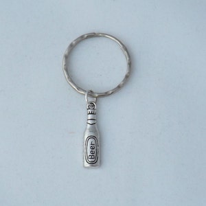 Beer Keyring Gift, Alcohol Keyring Gift, Ale Gift, Beer Bottle Keyring ...