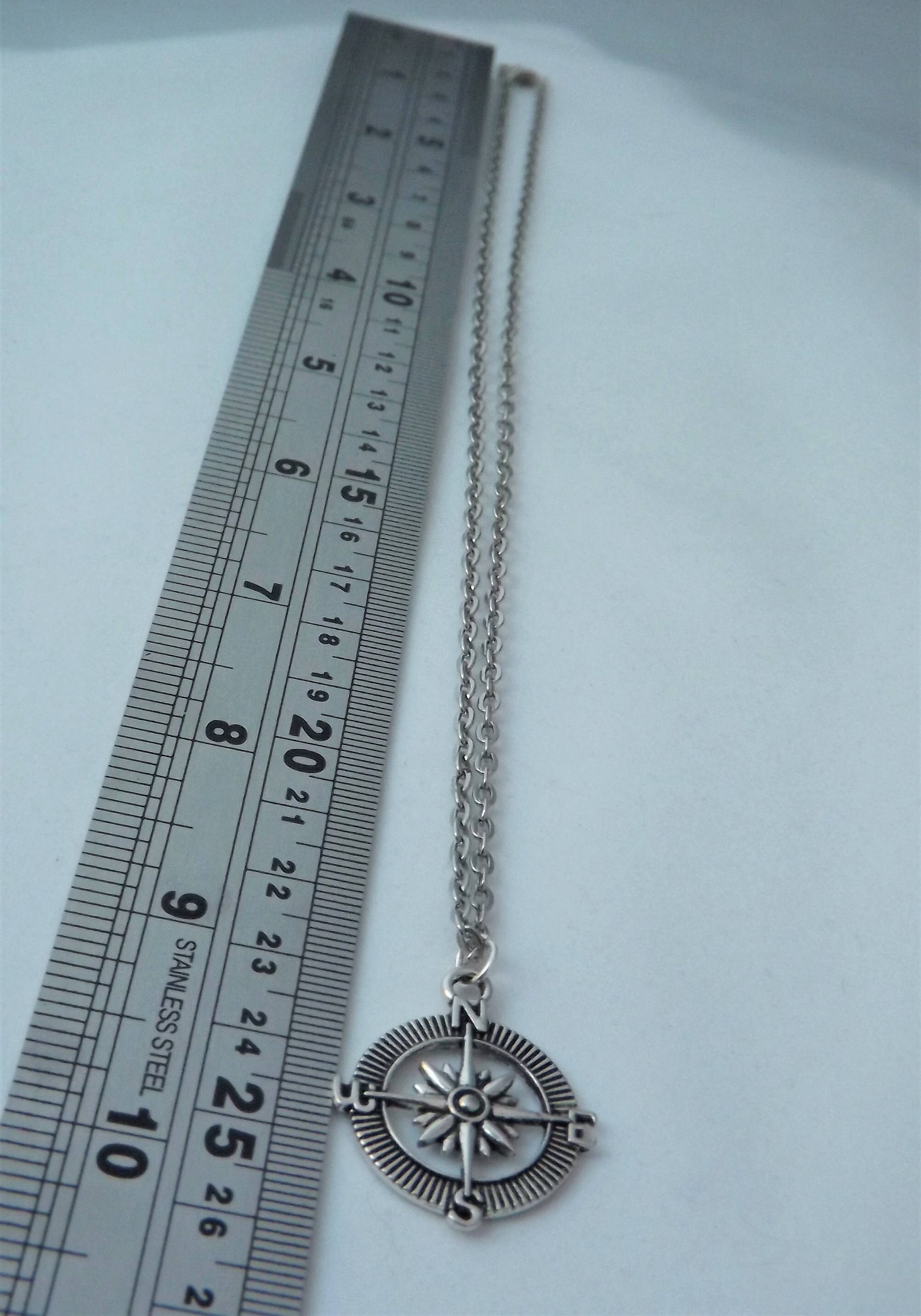 Compass necklace travelling gift wanderlust gift | Etsy