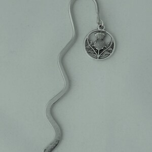 Scottish Thistle Bookmark, Personalised Bookmark, Thistle Gift, Thistle ...