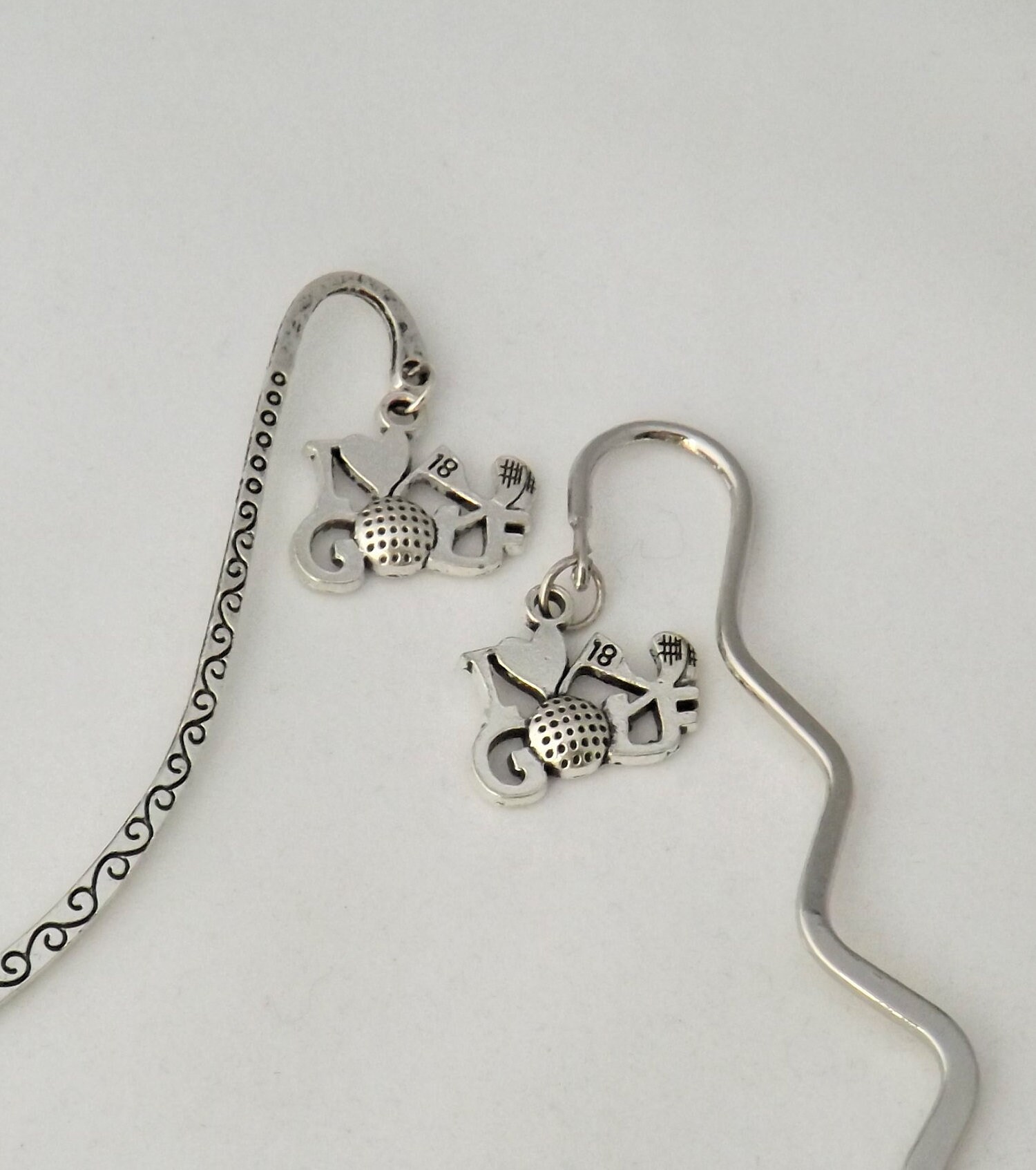 Golfer bookmark golf lover gift for men or women golf club | Etsy