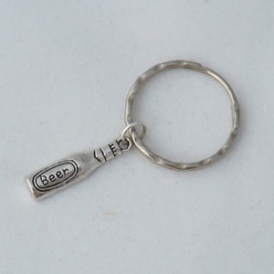 Beer Keyring Gift, Alcohol Keyring Gift, Ale Gift, Beer Bottle Keyring ...