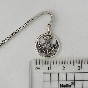 Scottish Thistle Bookmark, Personalised Bookmark, Thistle Gift, Thistle ...