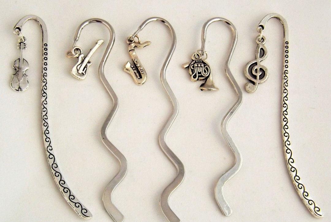 Musical Instrument Bookmarks: Violin/viola/cello/double Bass, Saxophone ...
