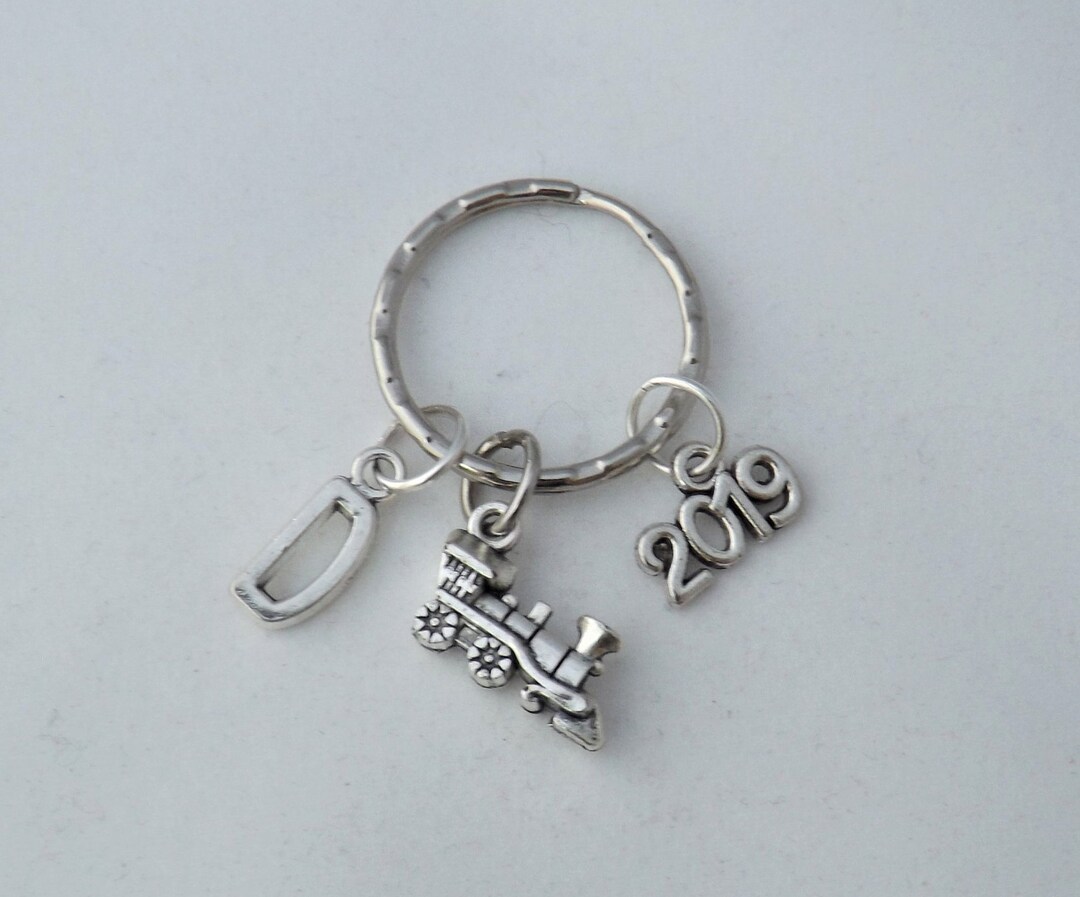 Steam Train Keyring, Train Keychain, Locomotive Keyring, Trainspotter ...