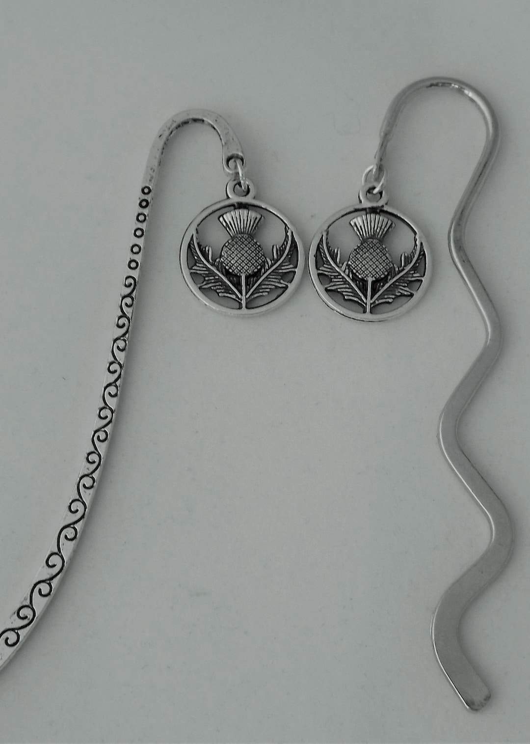 Scottish Thistle Bookmark, Personalised Bookmark, Thistle Gift, Thistle ...