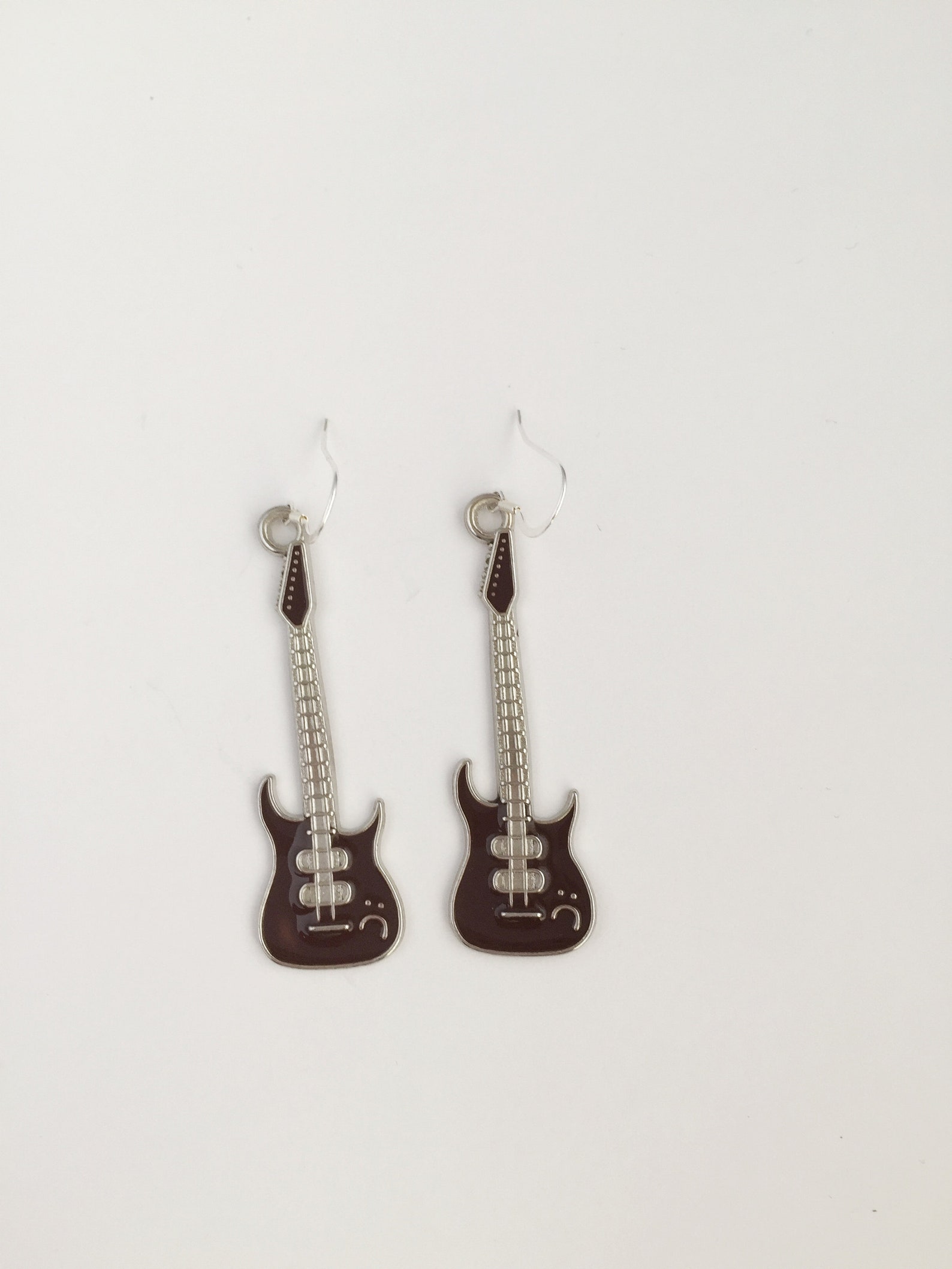 Guitar Earrings Musical Instrument Earrings Gift for Her - Etsy UK
