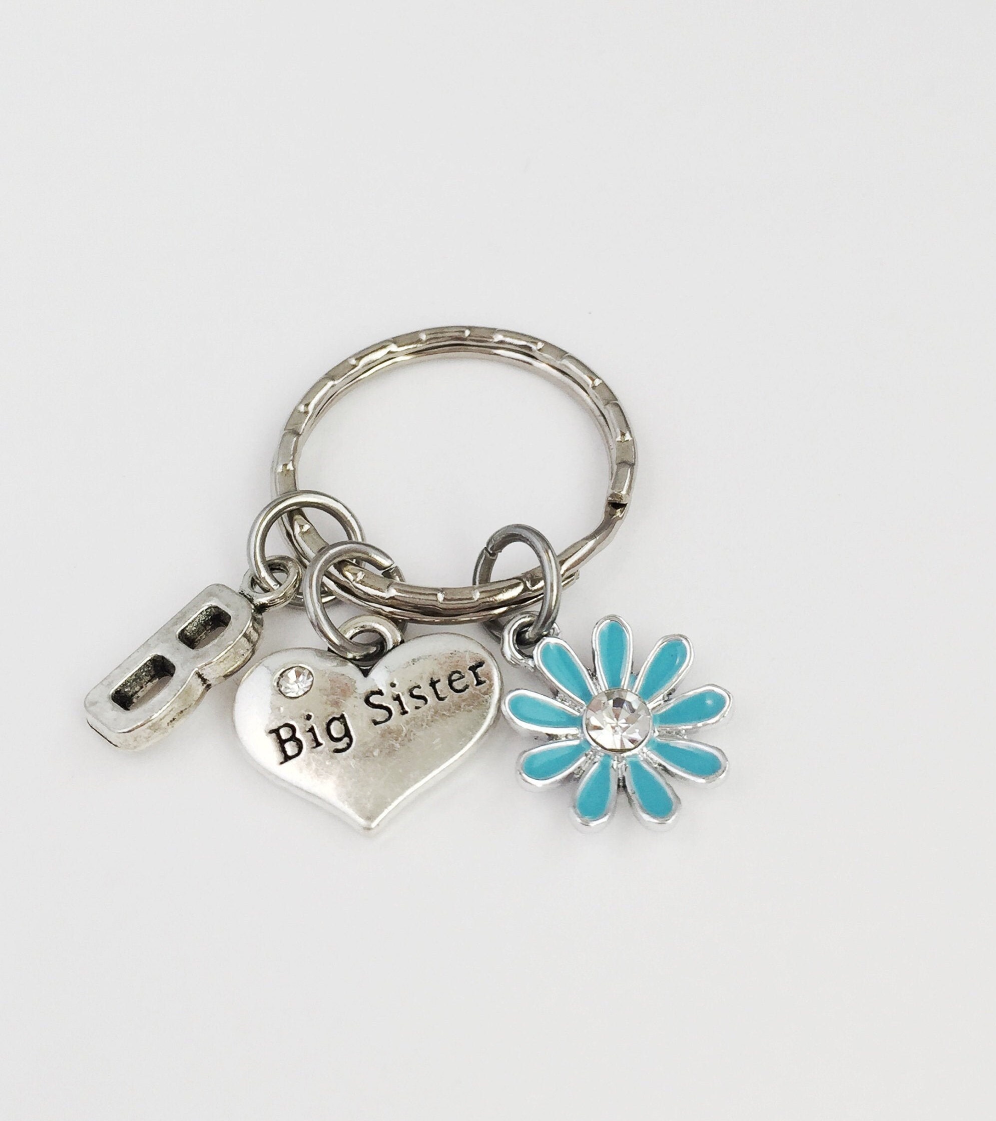 Sister Keyring Gift, Big Sister Keyring, Middle Sister Keyring, Little ...