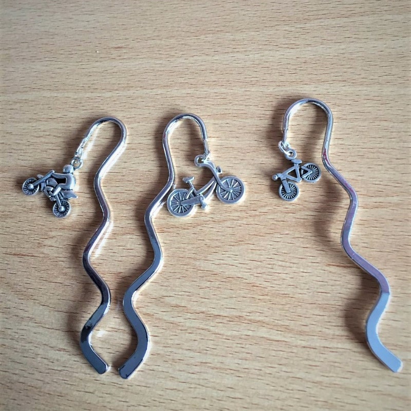 Bicycle Bookmark - Etsy