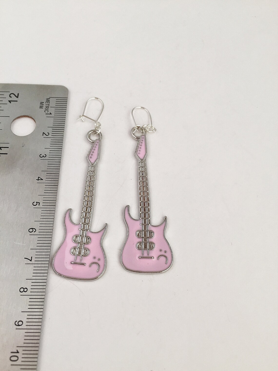 Guitar Earrings Musical Instrument Earrings Gift for Her - Etsy UK