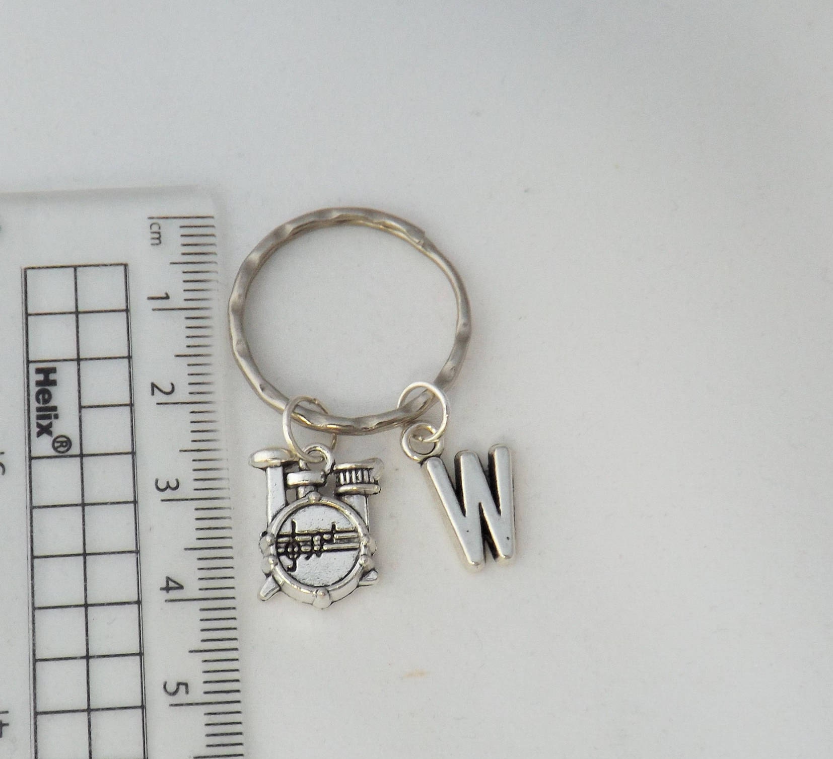 Drum Set Musical Instrument Keyring Music Lover Gift Music | Etsy