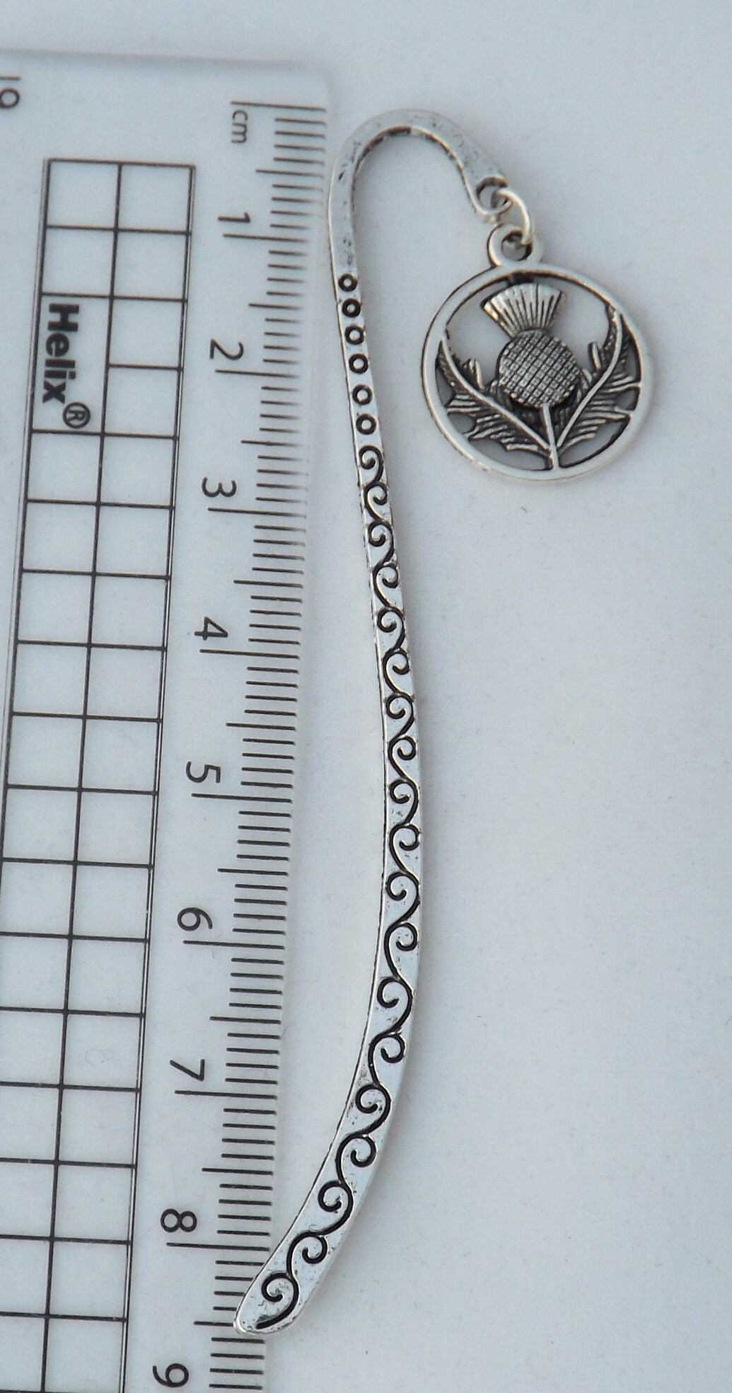 Scottish Thistle Bookmark Personalised Bookmark Thistle - Etsy UK