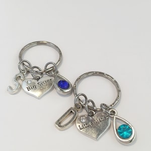 Sister Keyring Gift, Big Sister Keyring, Middle Sister Keyring, Little ...