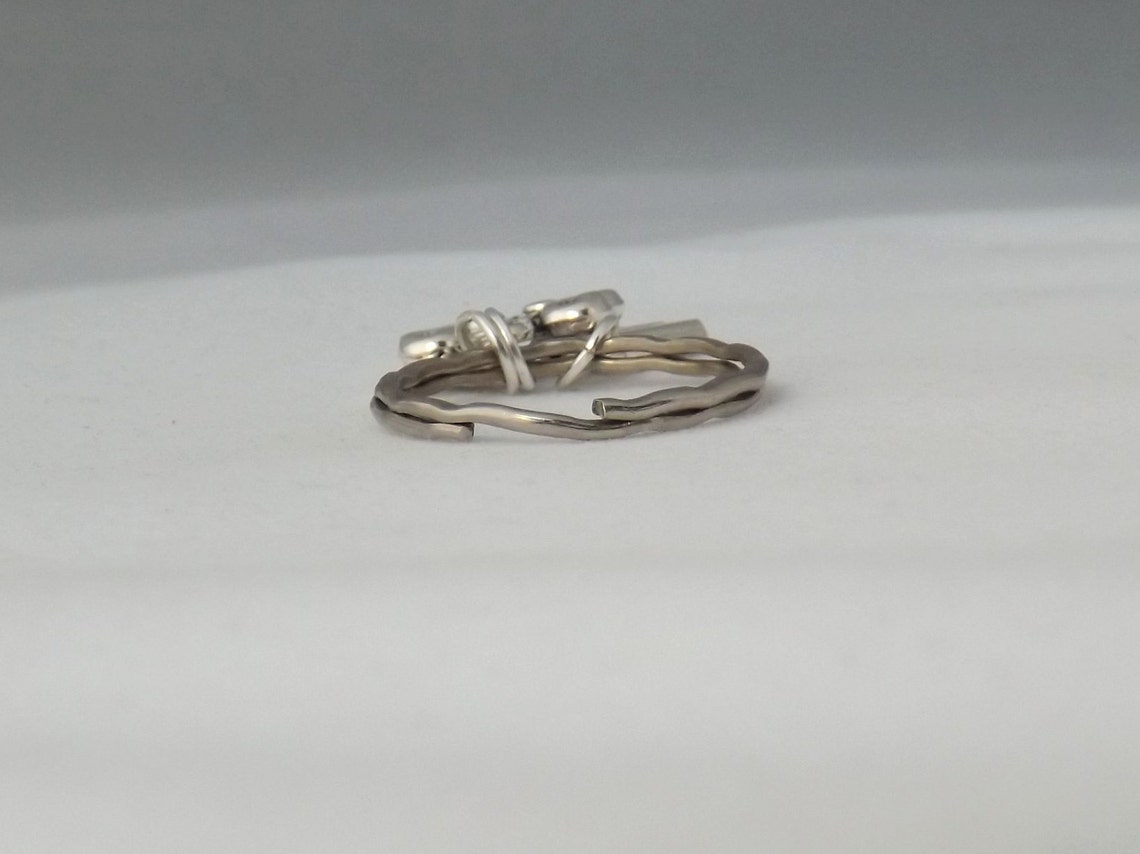 Harp keyring string musical instrument key chain gift for | Etsy