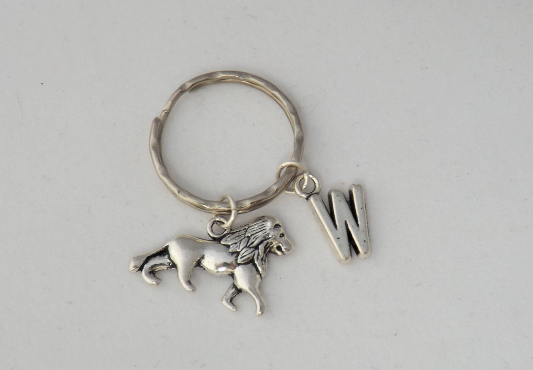 Leo Lion Keyring, Leo Star Sign August Birthday Lion Gift, Leo Zodiac ...