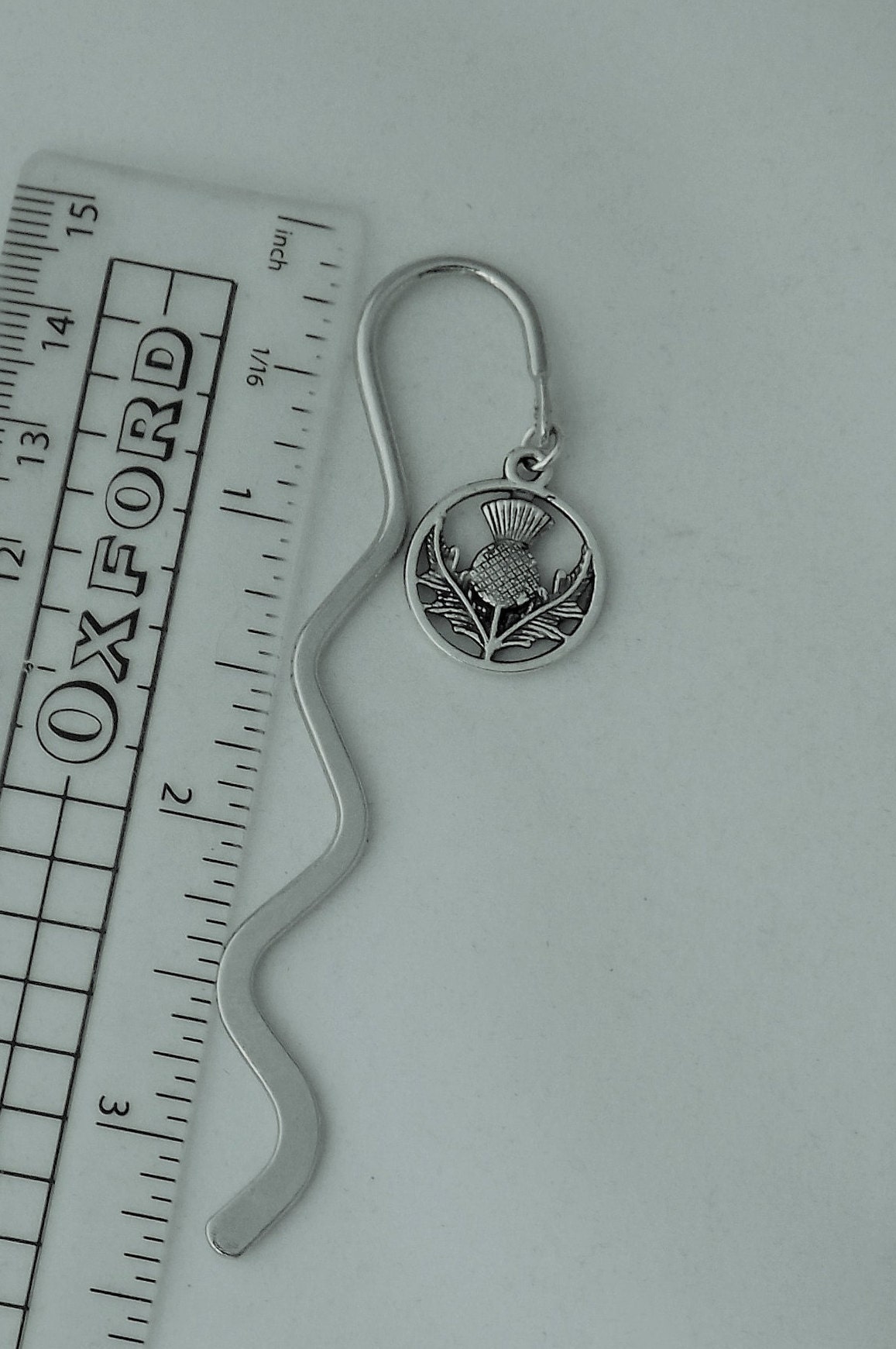 Scottish Thistle bookmark personalised bookmark thistle | Etsy