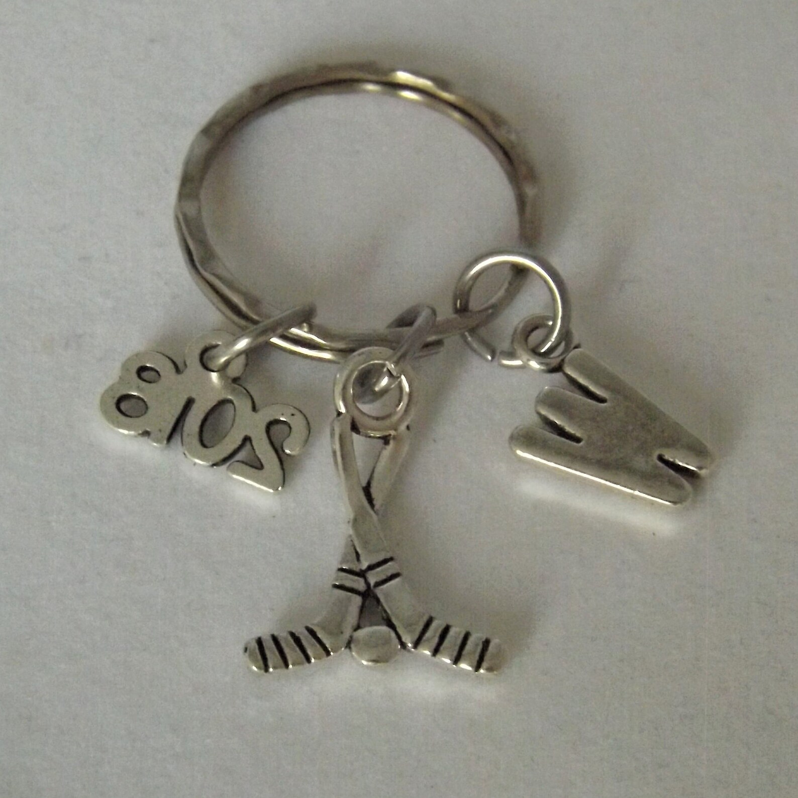 Ice Hockey Keyring Gift, Ice Hockey Stick Keychain Gift, Hockey Mom ...