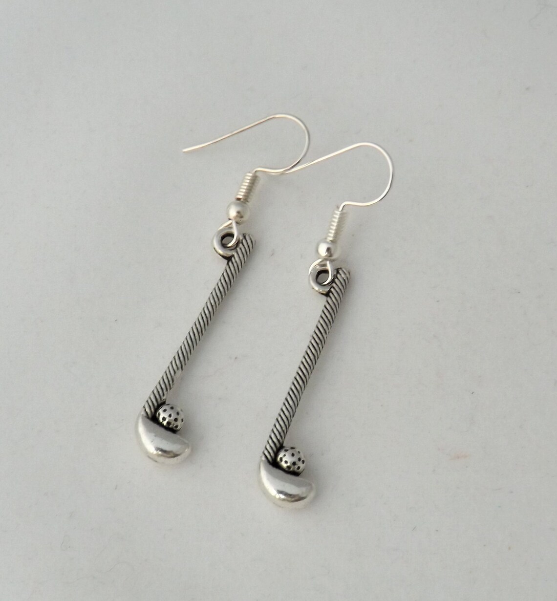 Golfer Earring Golf Lover Gift Golf Club and Ball Golfer - Etsy