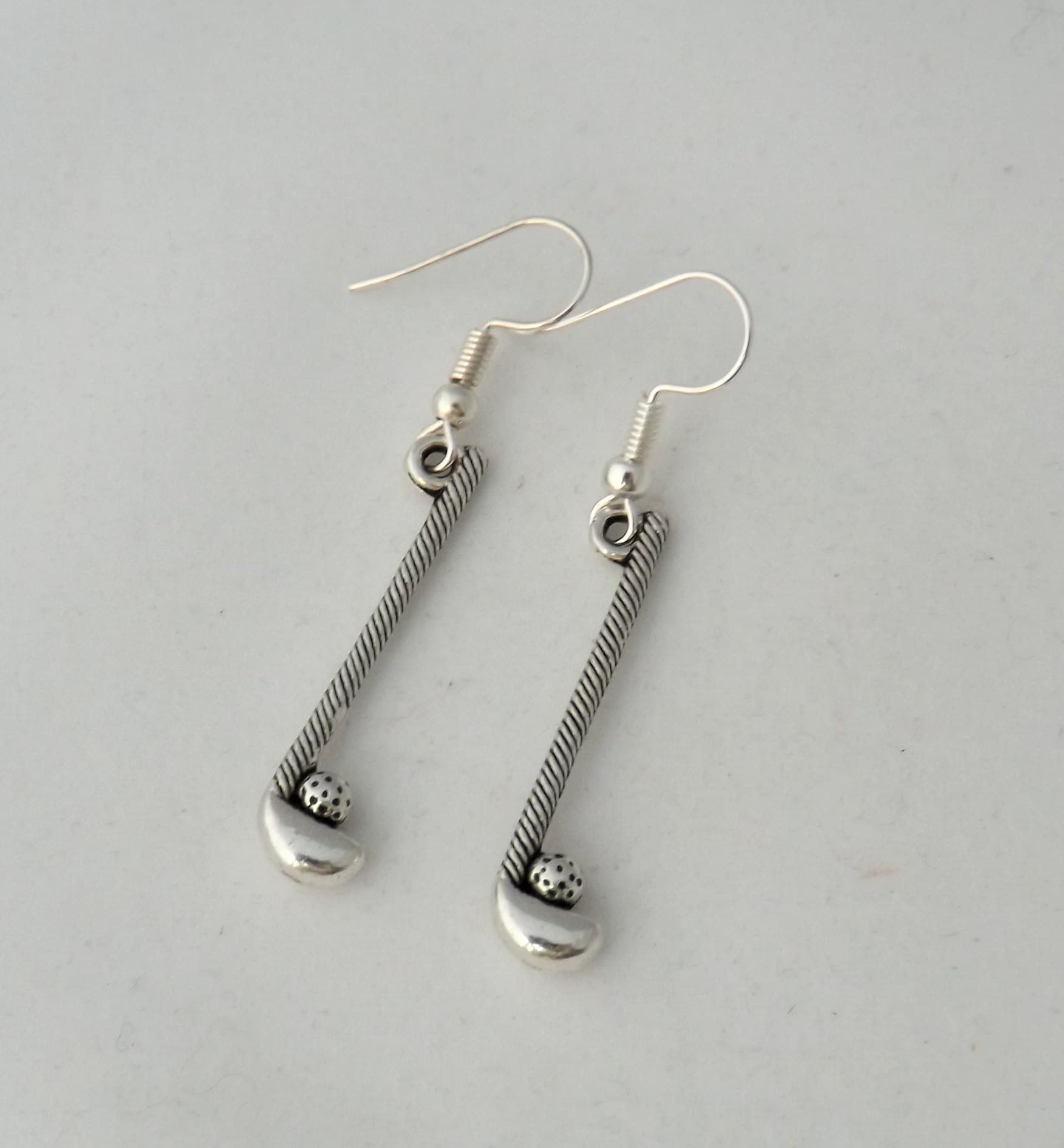 Golfer Earring Golf Lover Gift Golf Club and Ball Golfer - Etsy