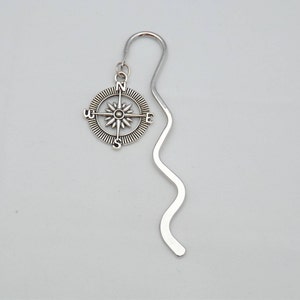 Metal Compass Bookmark, Unisex Literary Travel Gift, Memory Bookmark ...