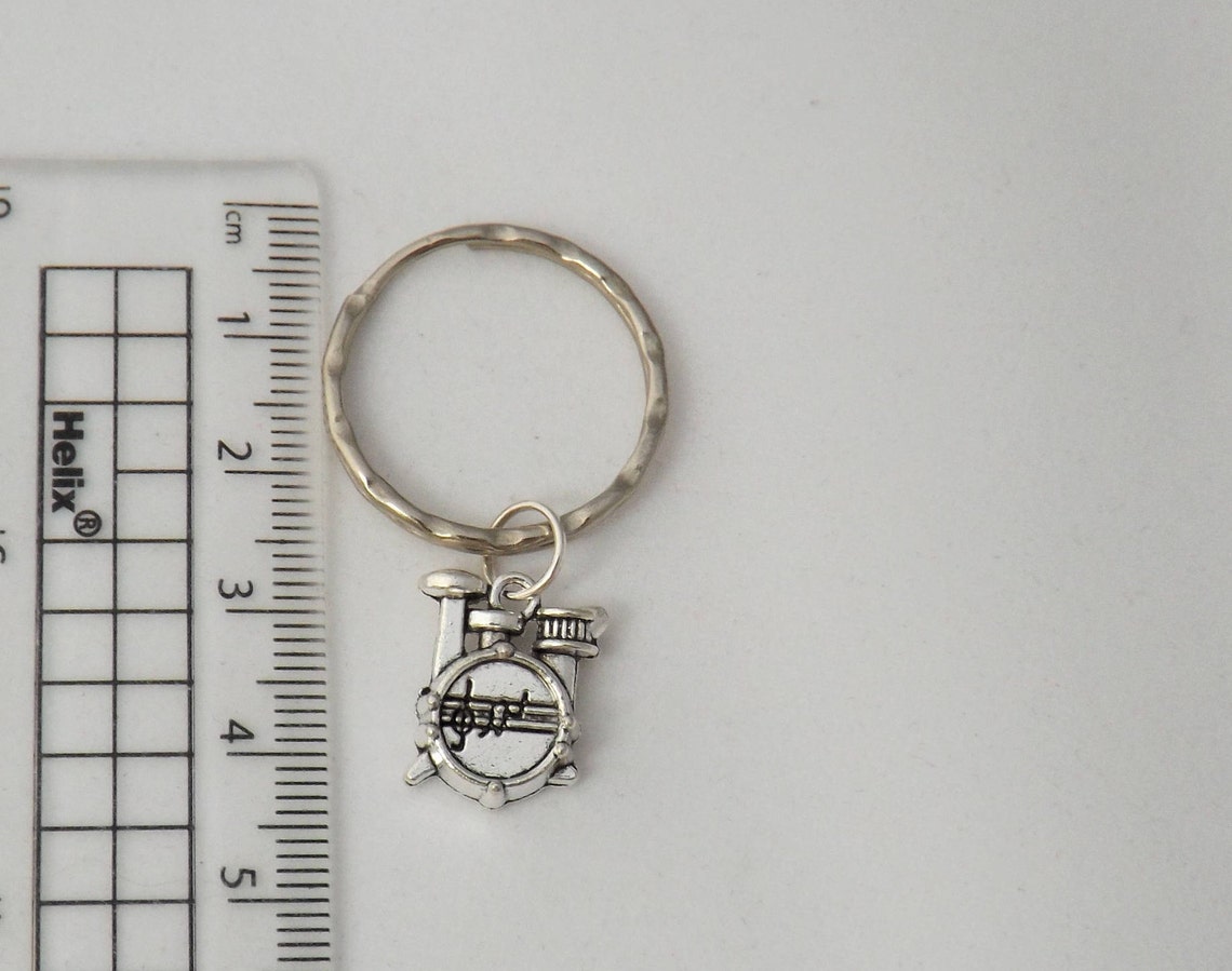 Drum Set Musical Instrument Keyring Music Lover Gift Music | Etsy