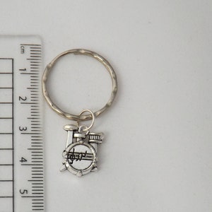 Drum Set Musical Instrument Keyring, Music Lover Gift, Music Teacher ...