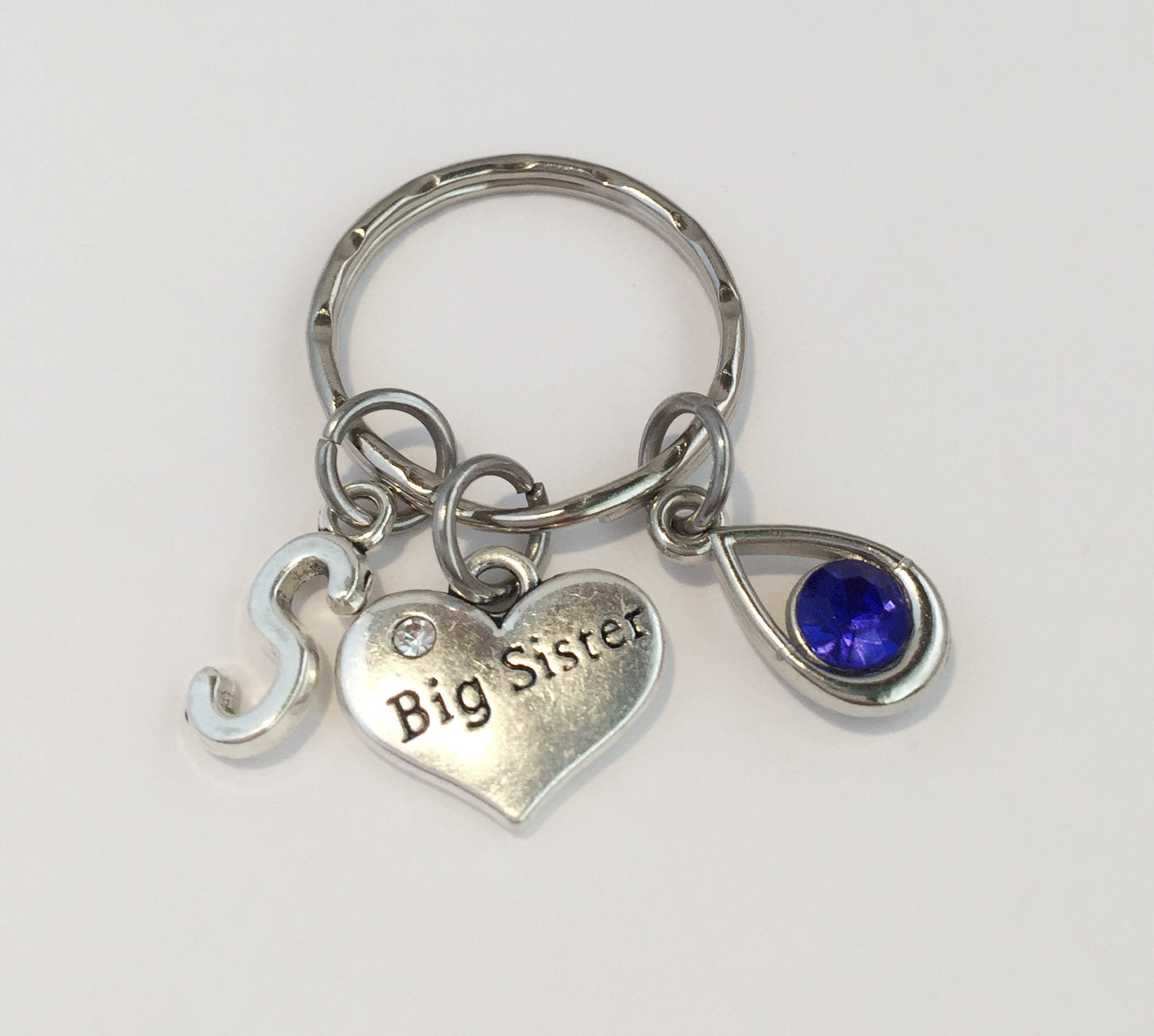 Sister Keyring Gift, Big Sister Keyring, Middle Sister Keyring, Little ...