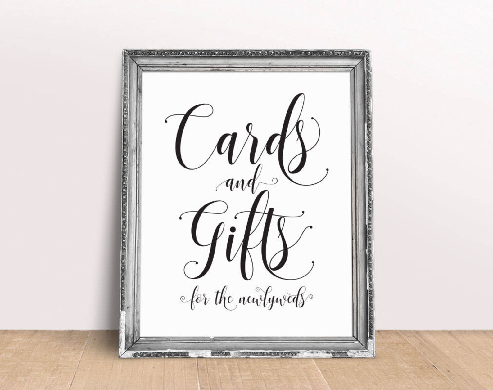 Cards and Gifts Sign Instant Download Gift Table Reception - Etsy