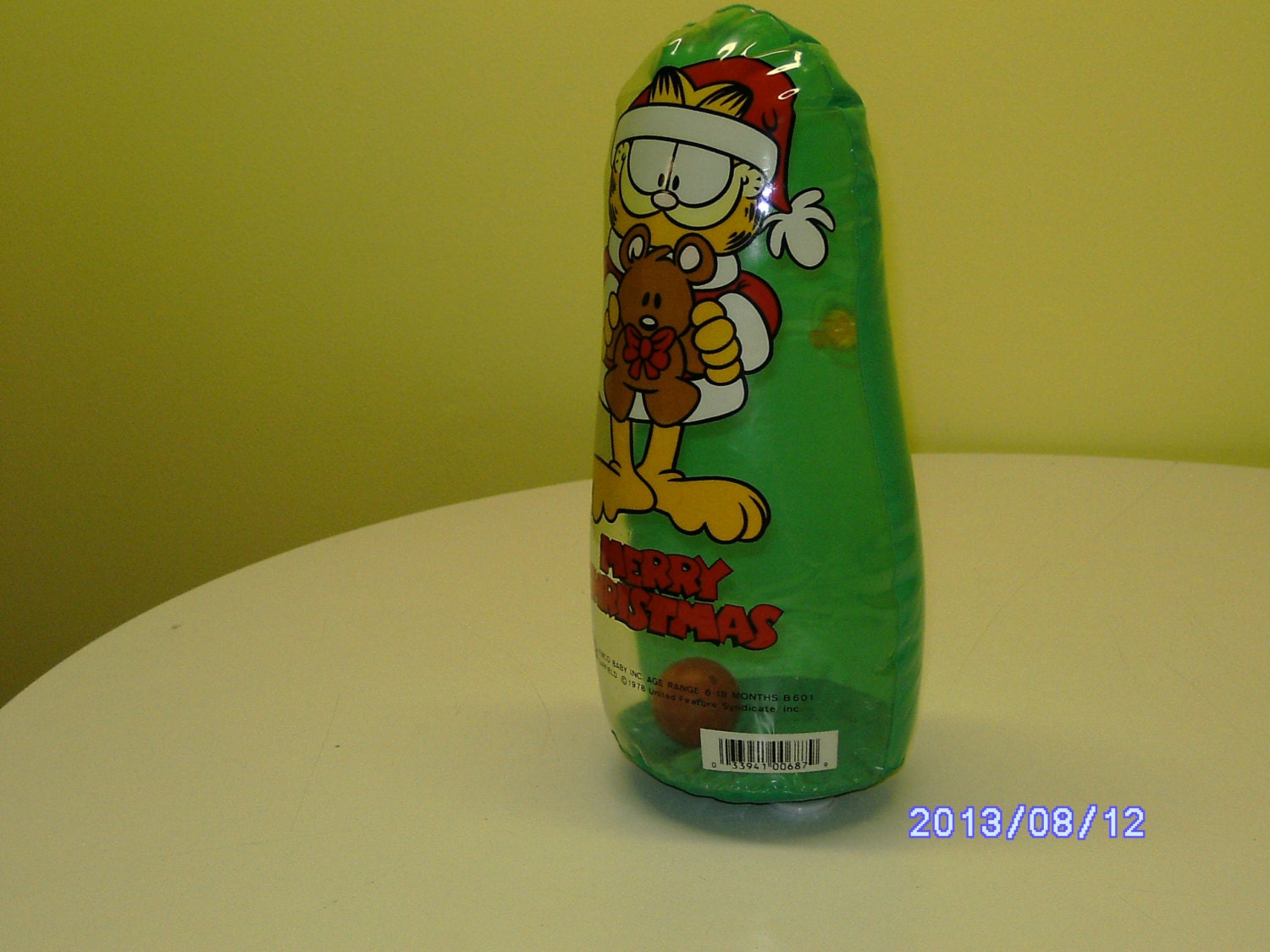 VINTAGE INFLATABLE TOY : Garfield 1978 Toy - Etsy