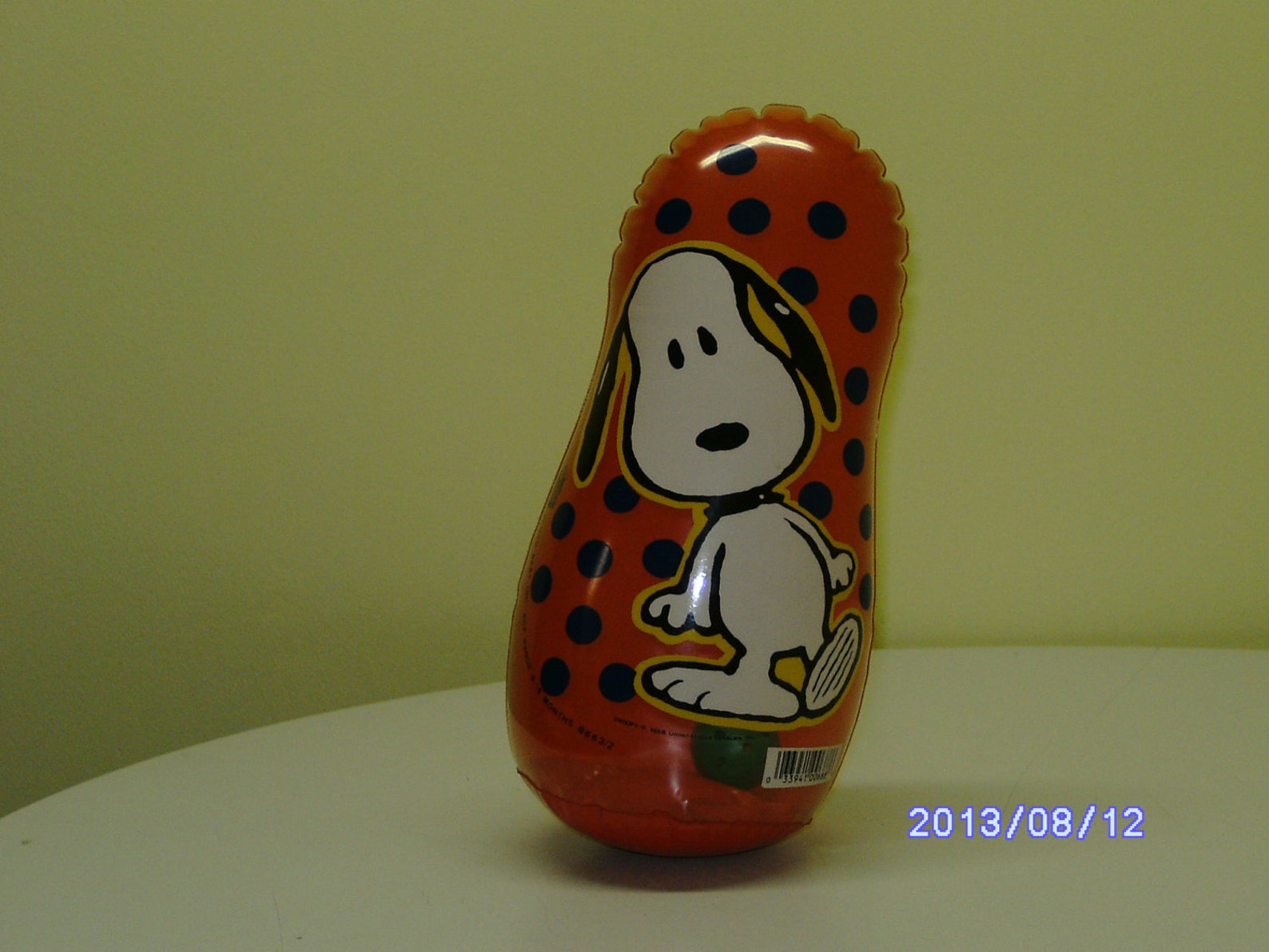 VINTAGE INFLATABLE TOY ; snoopy 1974 toy - Etsy Nederland