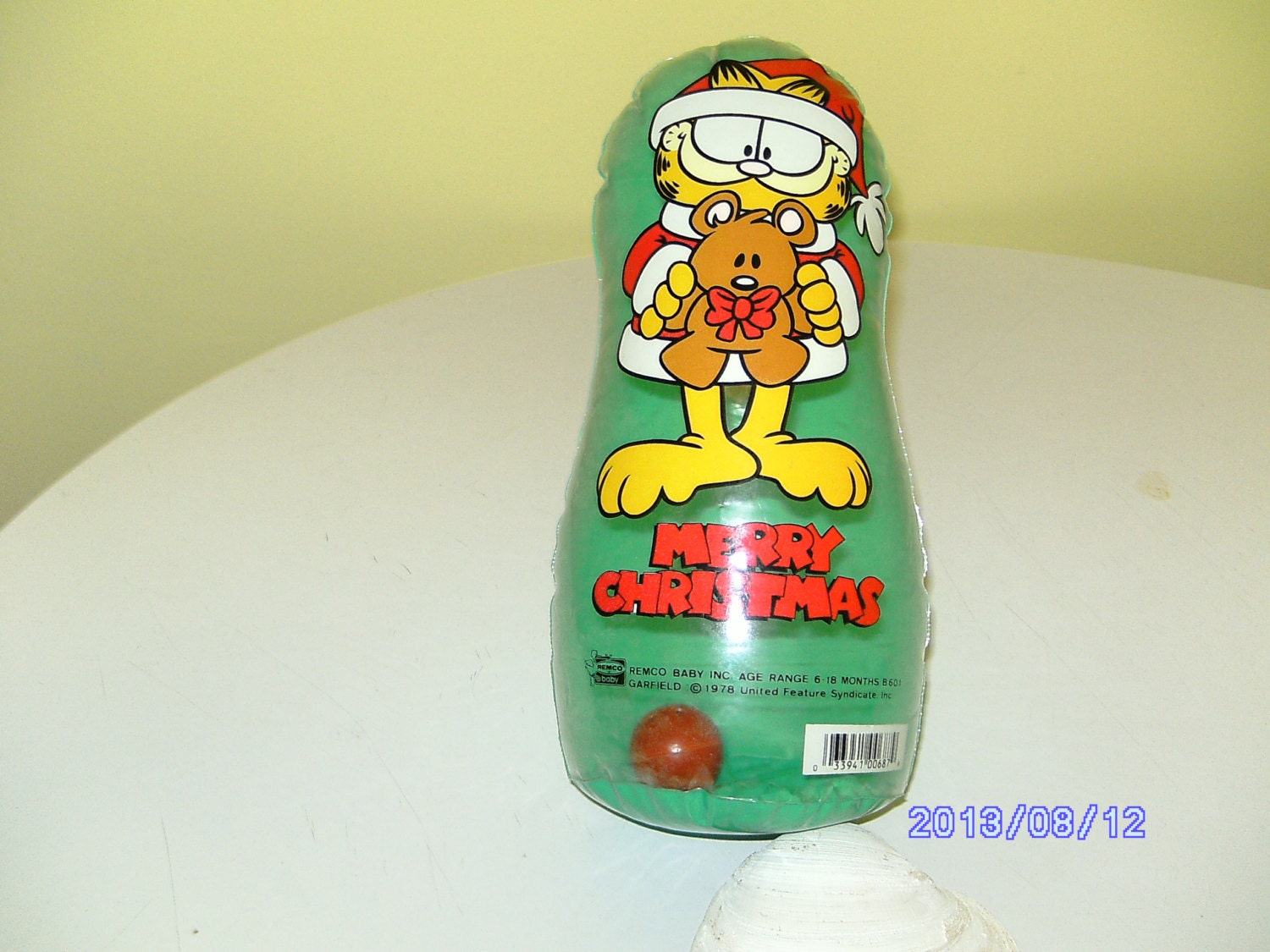 VINTAGE INFLATABLE TOY : Garfield 1978 Toy - Etsy