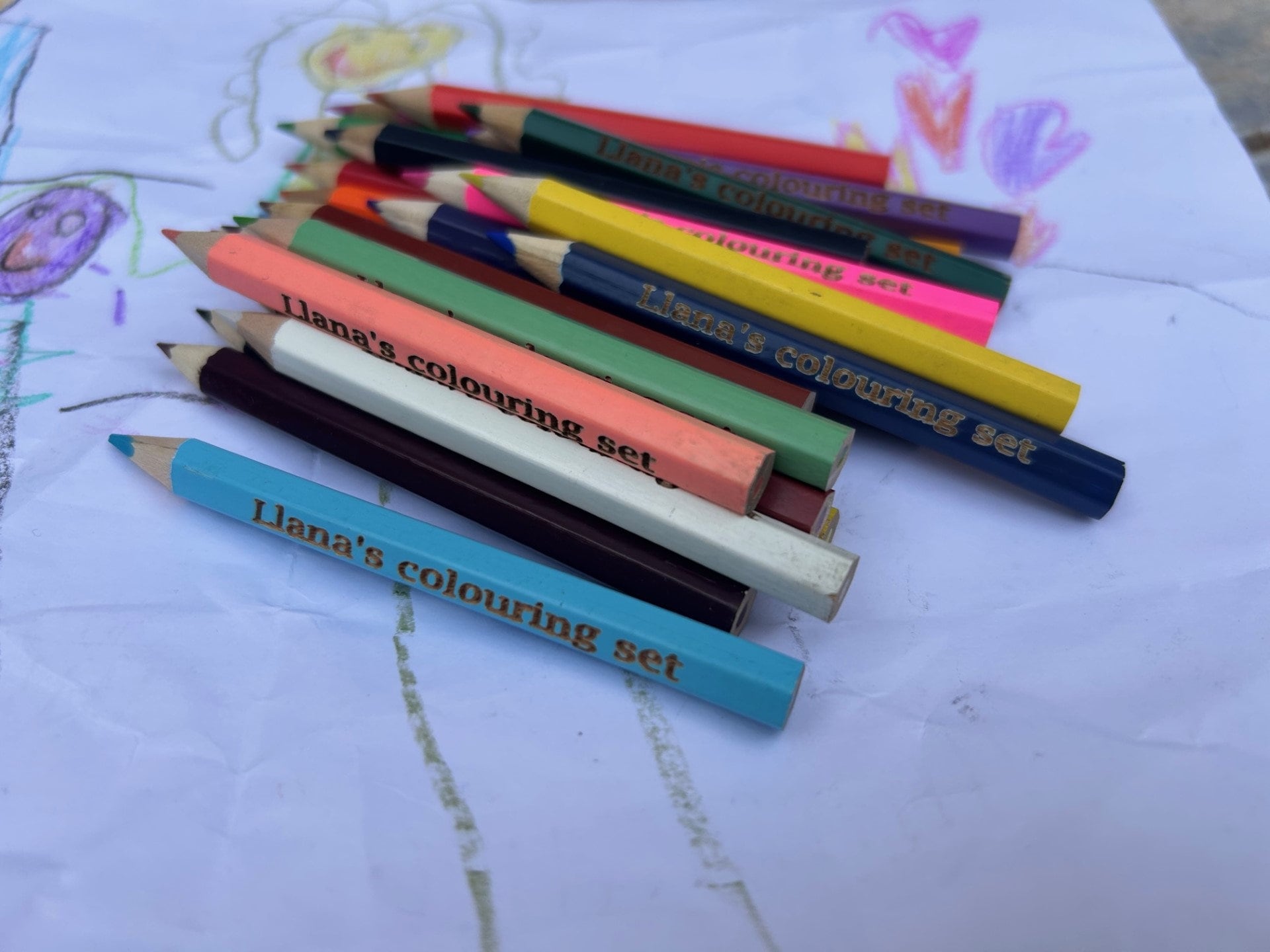 Small Half Size Colouring Pencils Packs of 12 25 or 50. Kids - Etsy