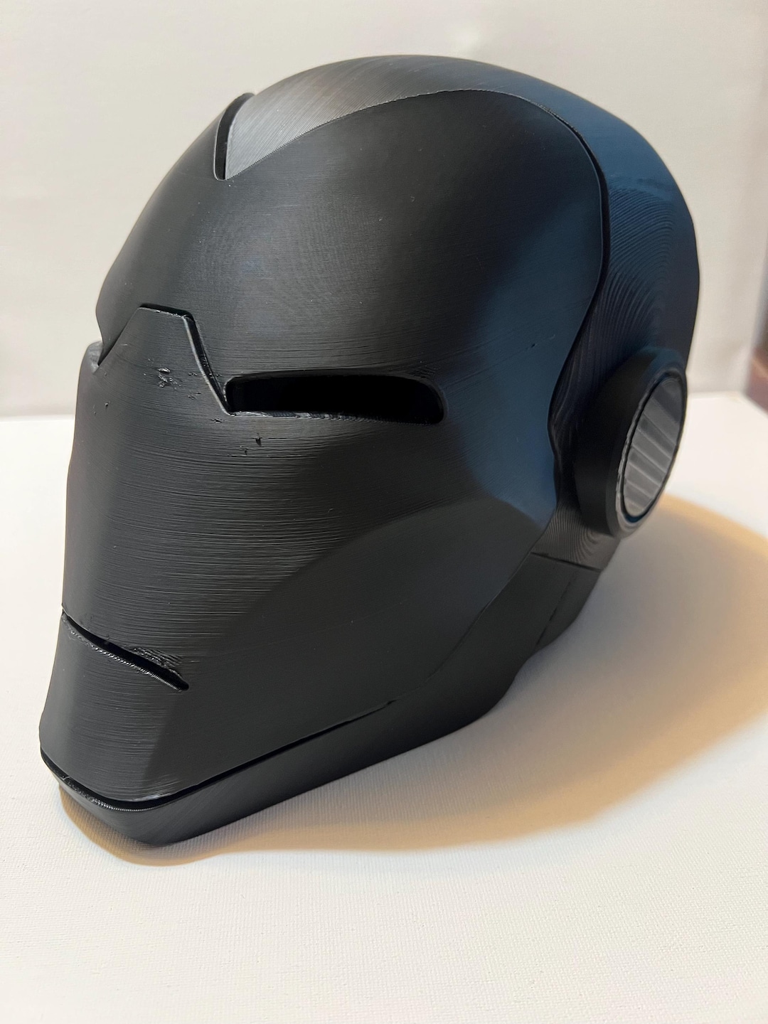 Classic 3d Printed Iron Man Helmet Raw Ready For Fill Sanding And