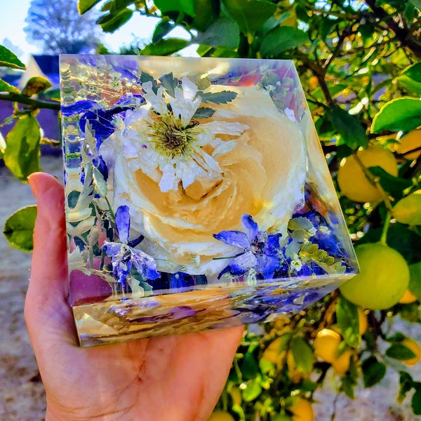 Resin Cube - Etsy