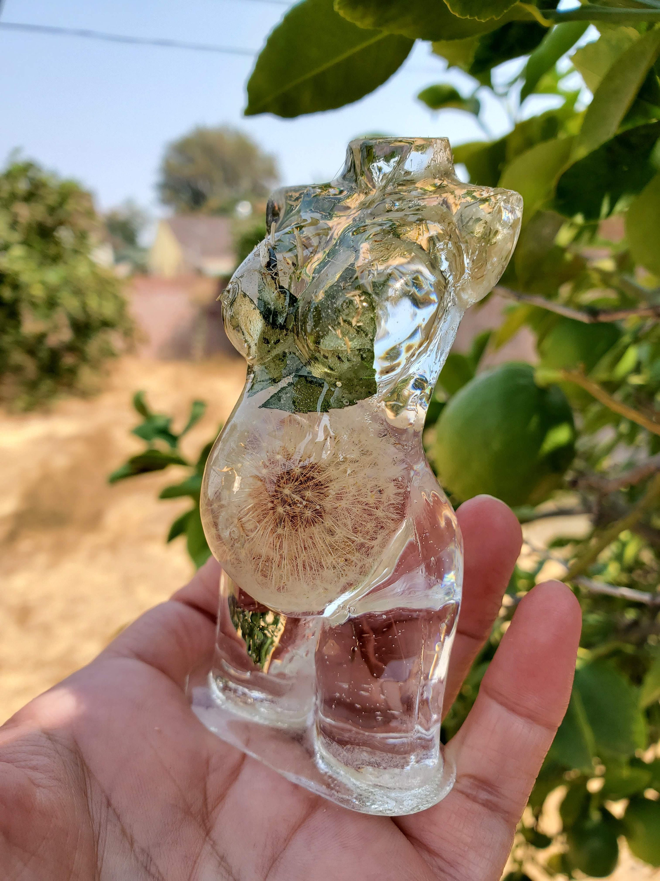 Epoxy Resin Sculpture Woman