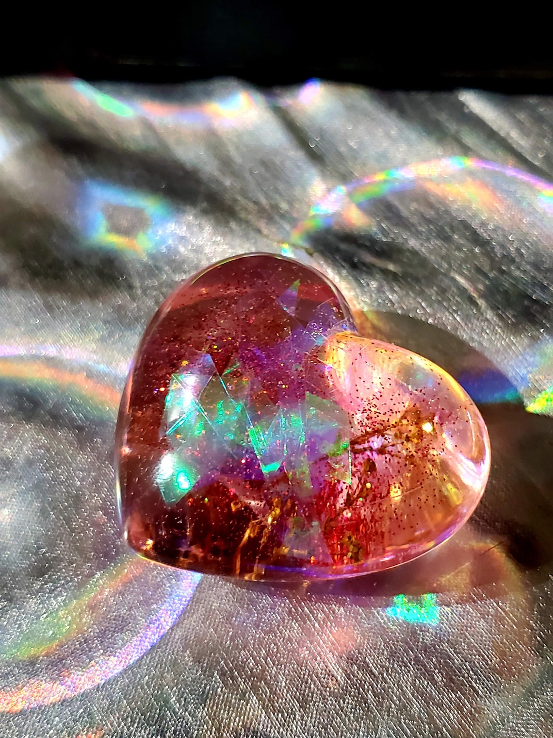 Pet Loss Grief. Memorial Resin Diamond Paperweight - Etsy