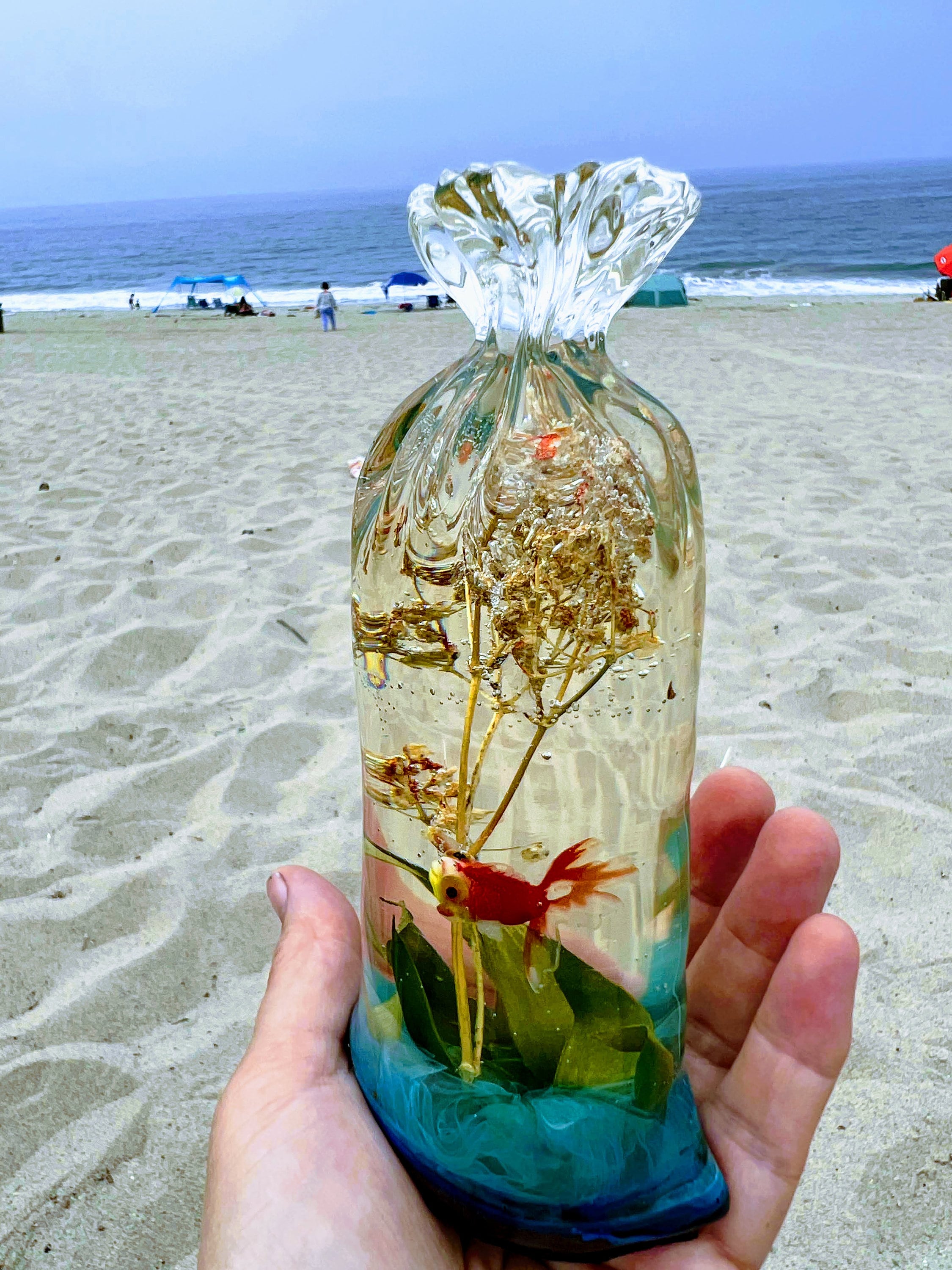 Miniature Koi Fish Resin Diorama: Ocean Aquarium Keepsake - Etsy