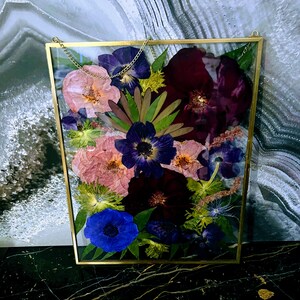 Flower Preservation, Pressed Flower Frame Wedding Bridal Flower ...
